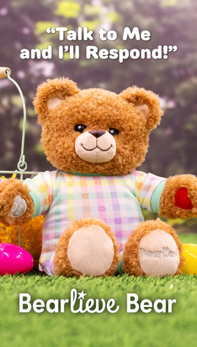 Bearlieve Bear | Interactive Teddy Bear at Build-A-Bear®