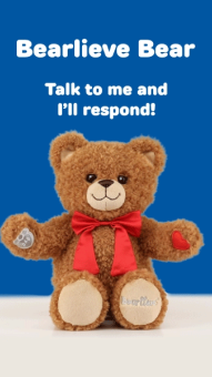 Bearlieve Bear | Interactive Teddy Bear at Build-A-Bear®