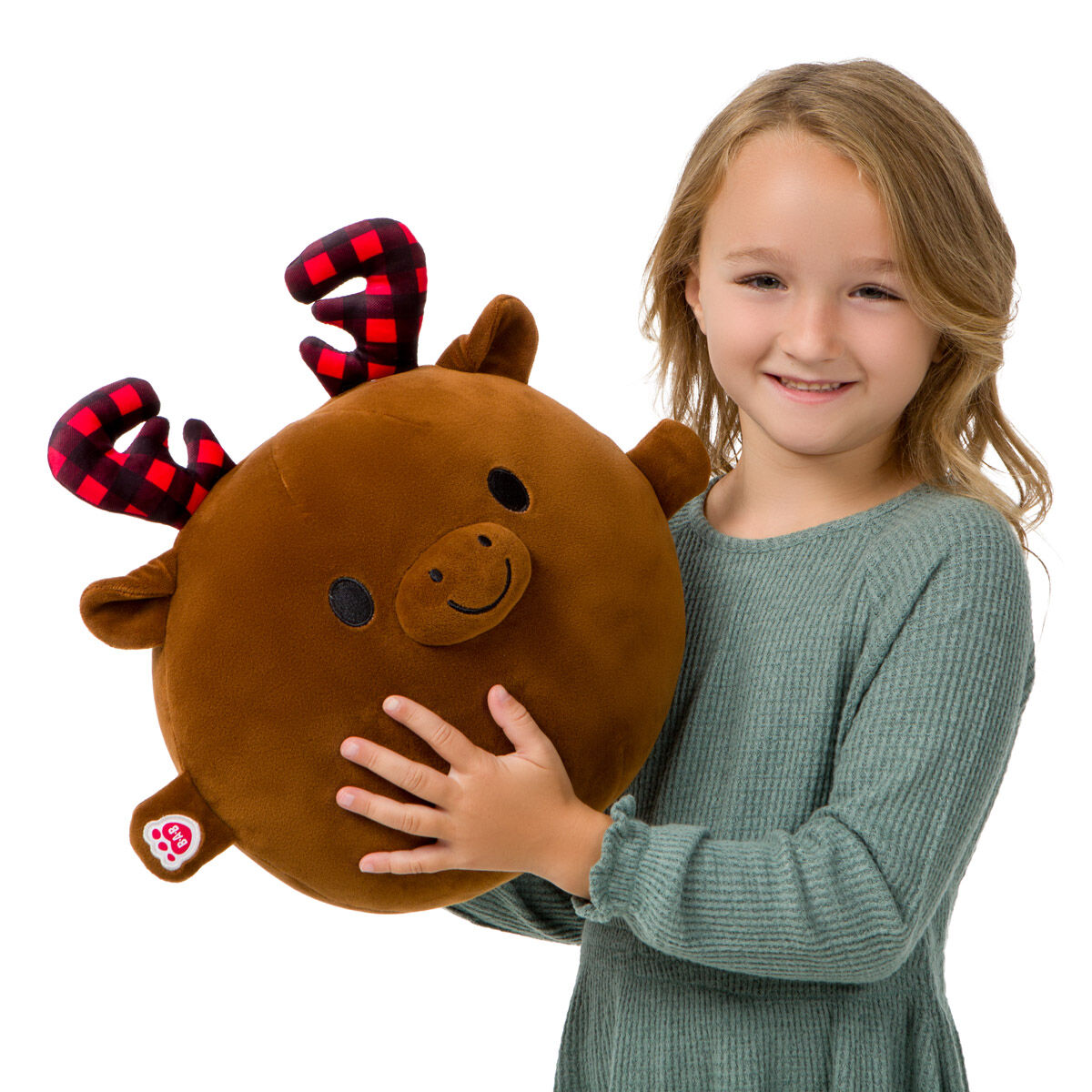 Build A Bear SKOOSHERZ™ Buffalo Check Moose Stuffed Animal | Hamilton Place