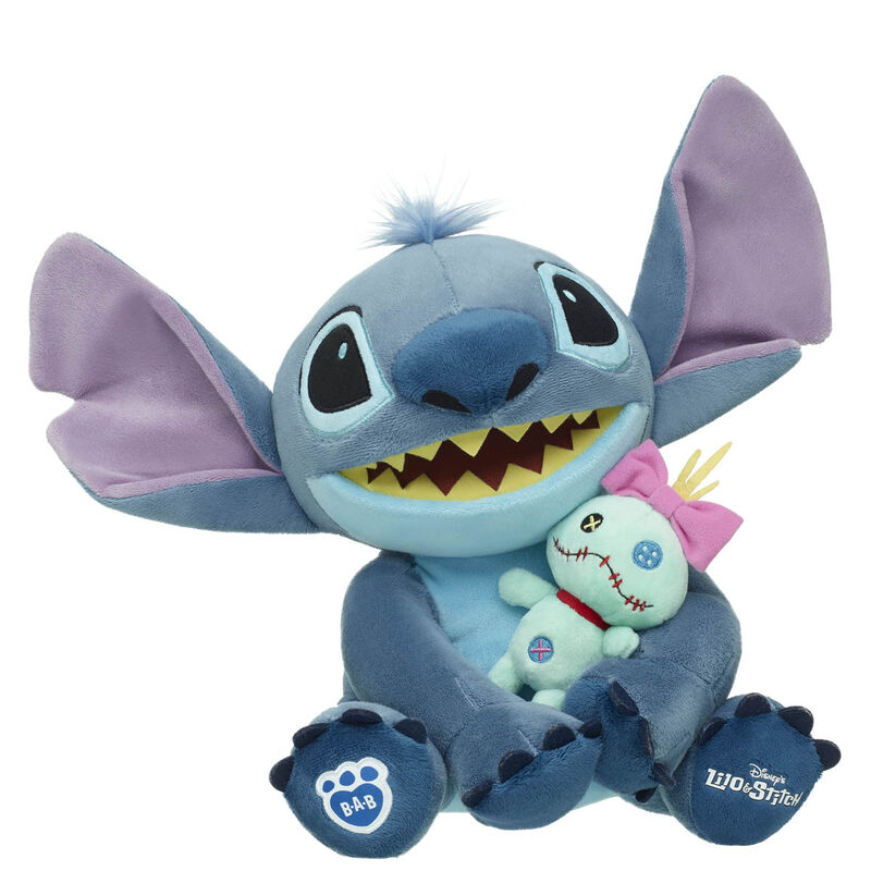 Disney Stitch Plush with Scrump Wristie | Build-A-Bear®
