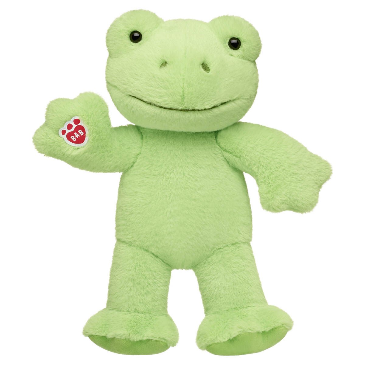 Build A Bear Personalized Embroidered Spring Green Frog Easter Stuffed ...