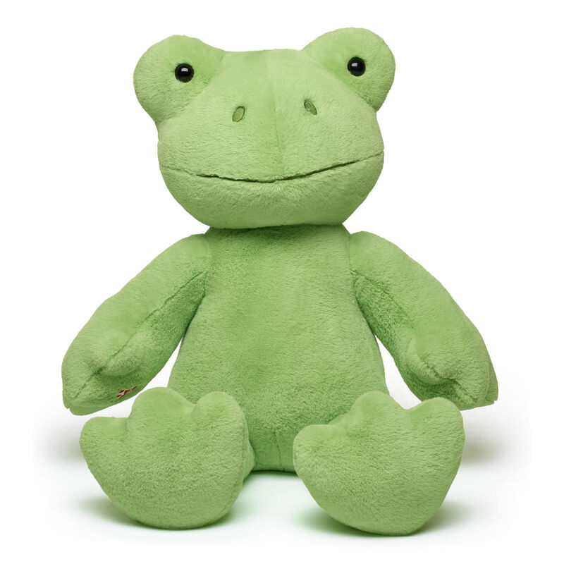 Giant Spring Green Frog Stuffed Animal | Build-A-Bear®