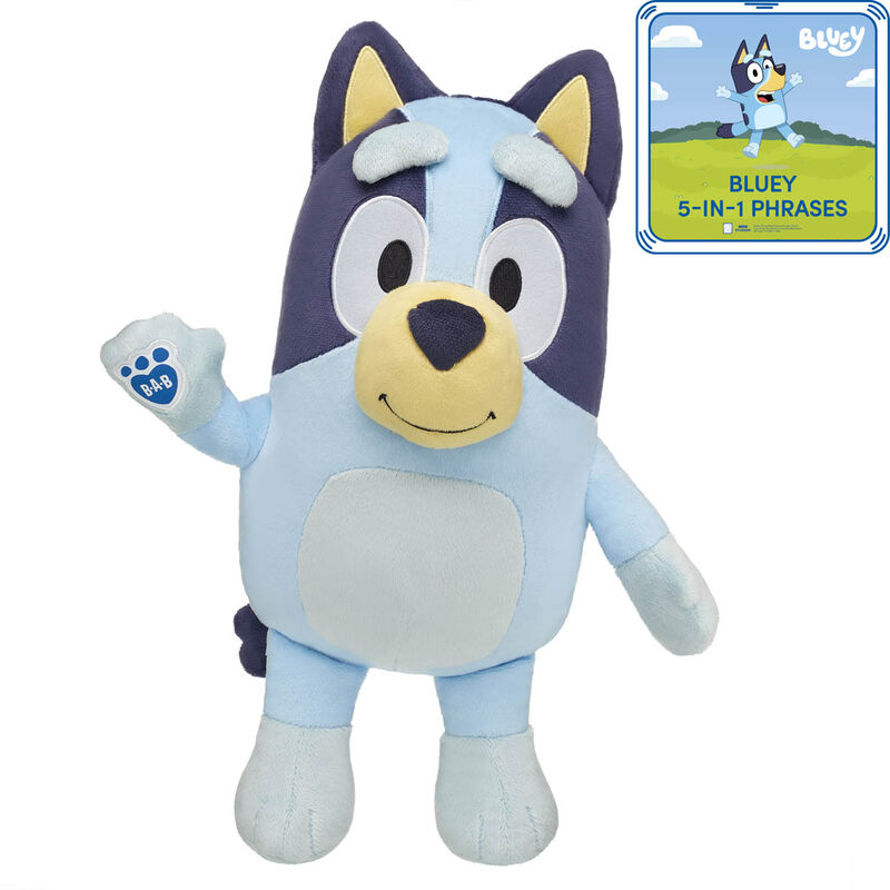 Bluey Sound Effects Talking Stuffed Plush | Build-A-Bear®