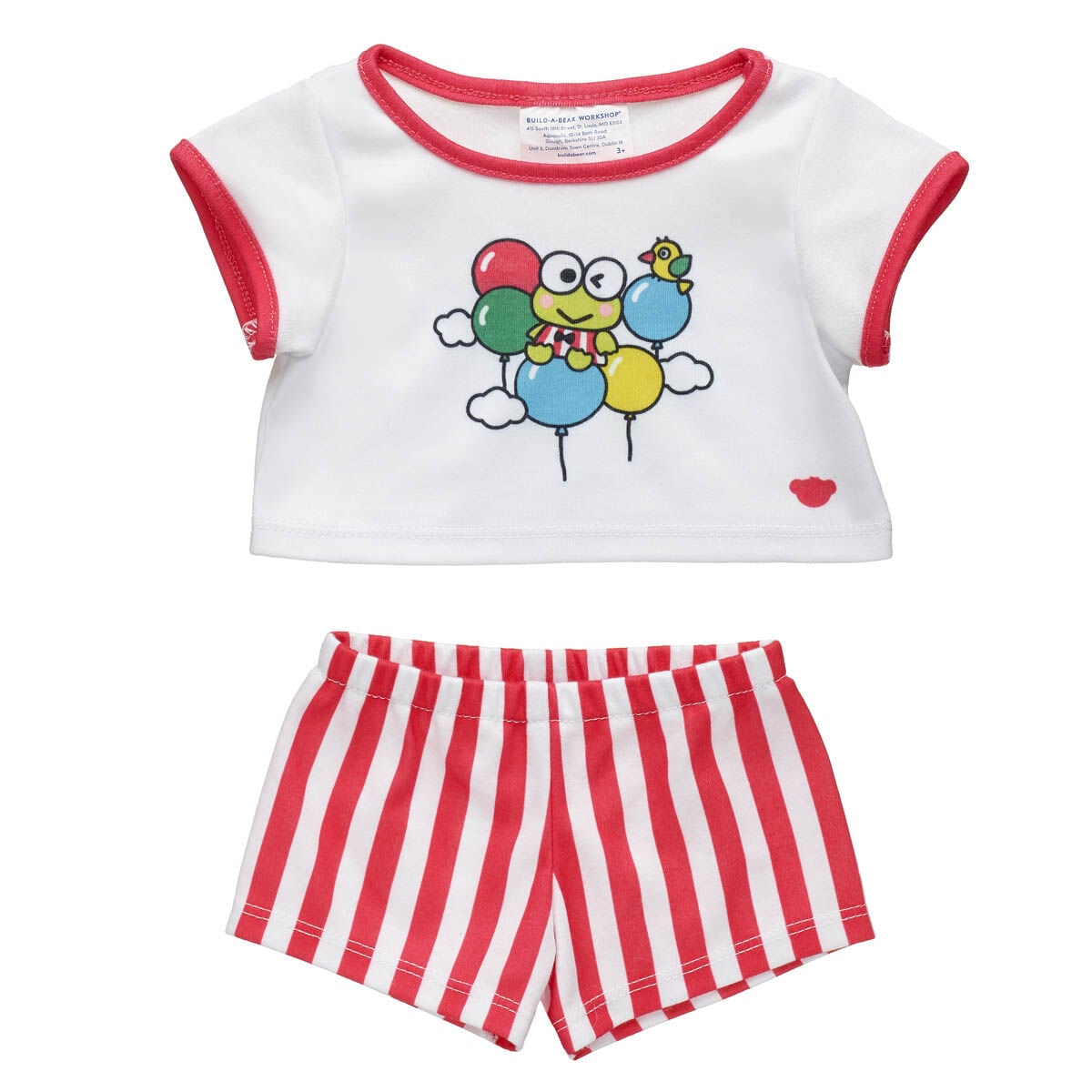 Build A Bear Sanrio® Hello Kitty® and Friends® Keroppi™ Outfit ...