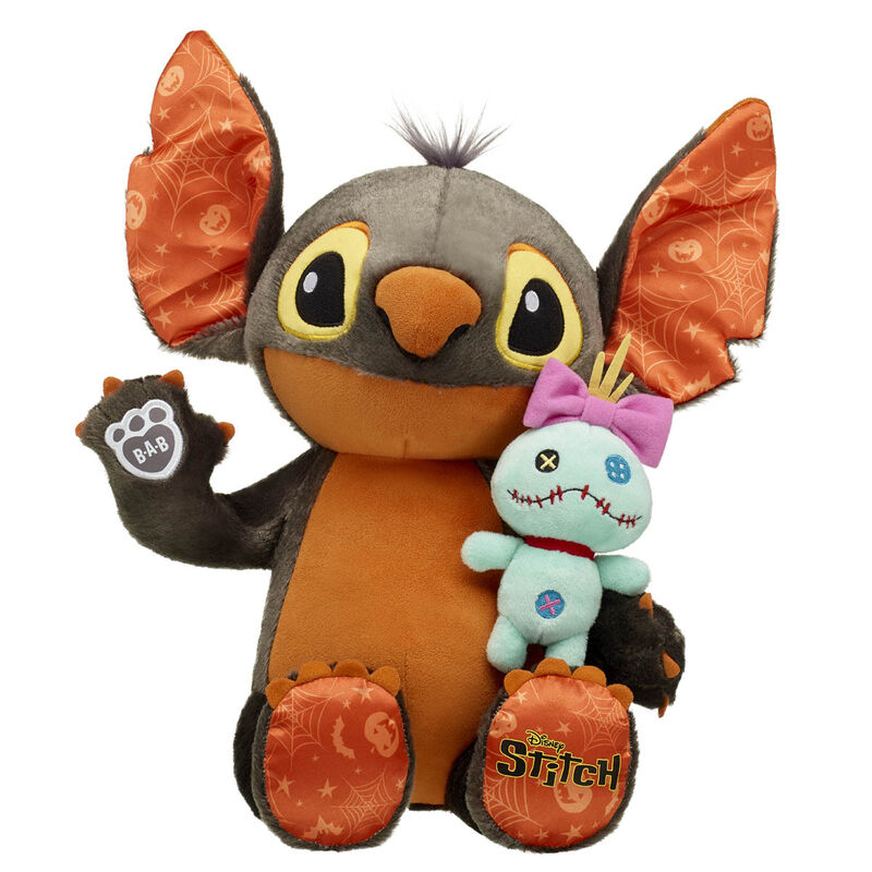Disney Spooky Stitch Scrump Plush Toy Gift Set | Build-A-Bear®