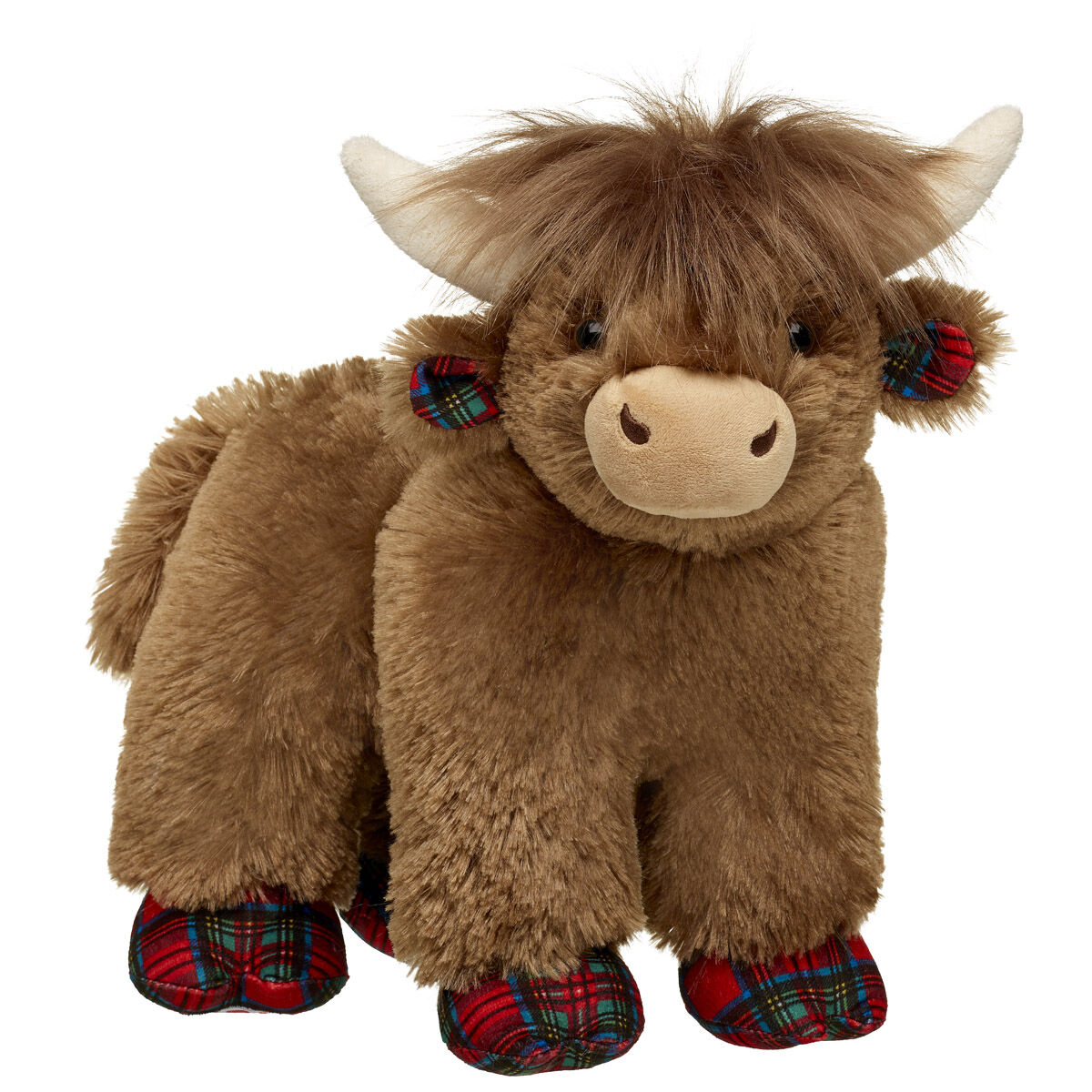 Build A Bear Tartan Highland Cow Stuffed Animal | Hamilton Place