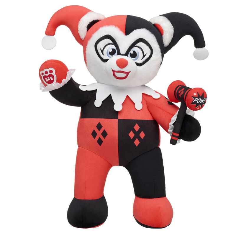 Online Exclusive Classic Harley Quinn™ Teddy Bear | Build-A-Bear®