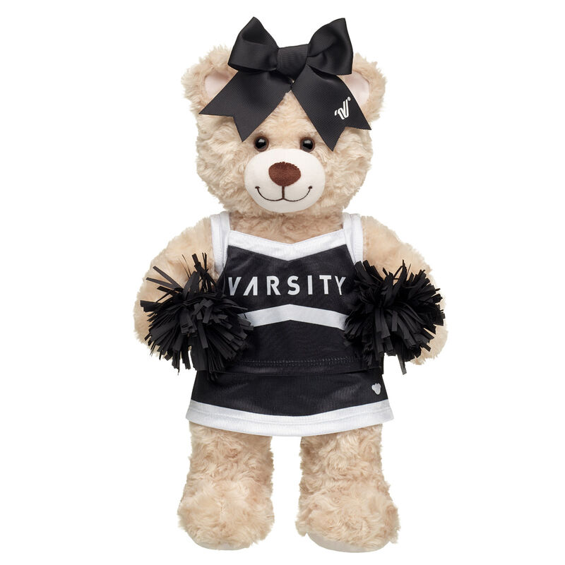 Online-Only Varsity Spirit Black Cheer Uniform | Build-A-Bear®