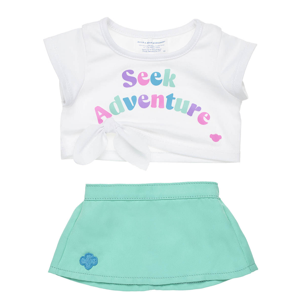 Build A Bear Girl Scout "Seek Adventure" Skirt Set | Hamilton Place