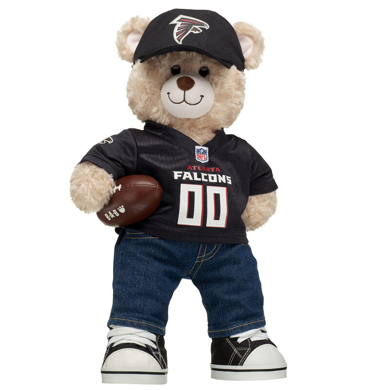 Atlanta Falcons Happy Hugs Teddy Bear Football Gift Set