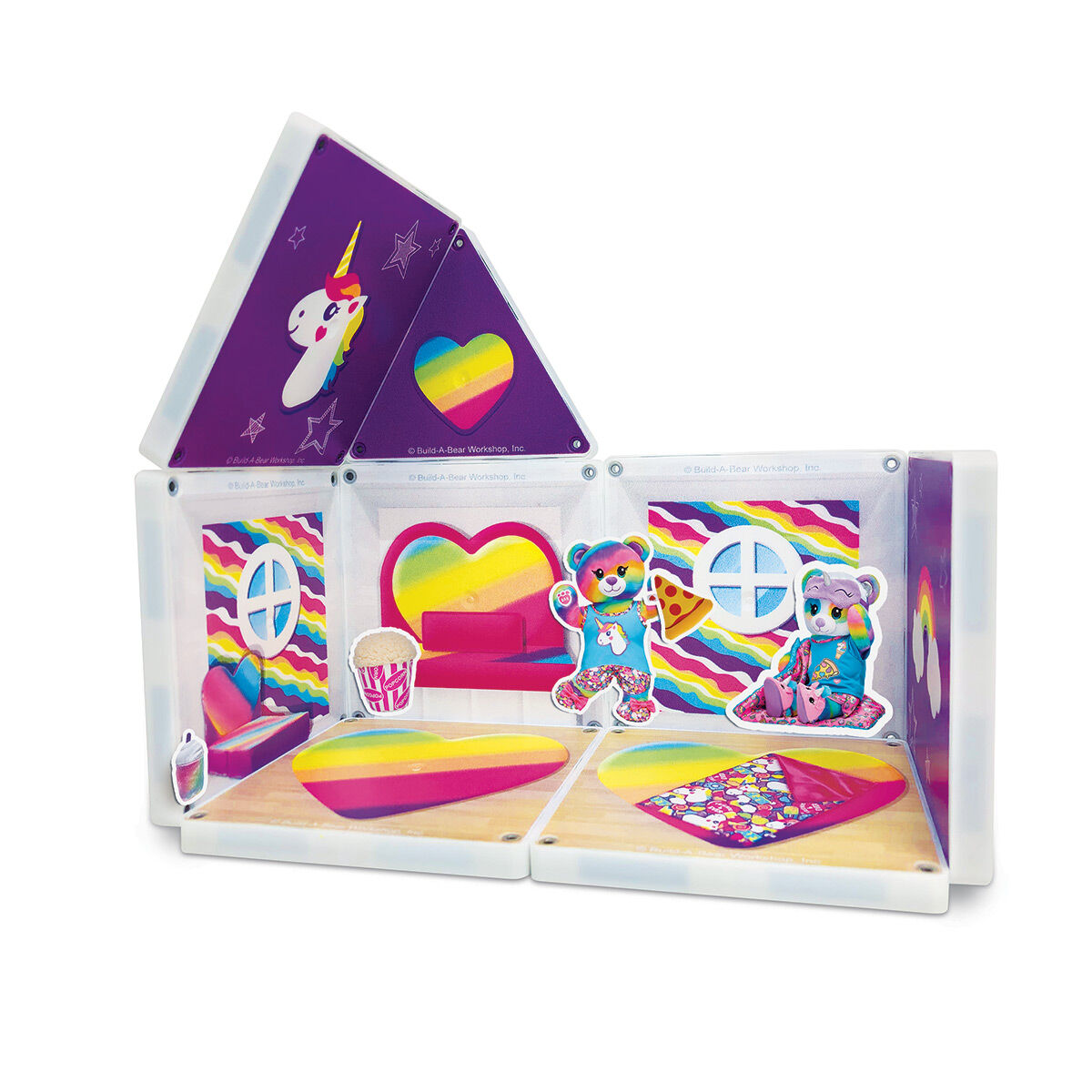 Build A Bear Magna-Tiles® Pajama Party Cub Condo | Mall of America®