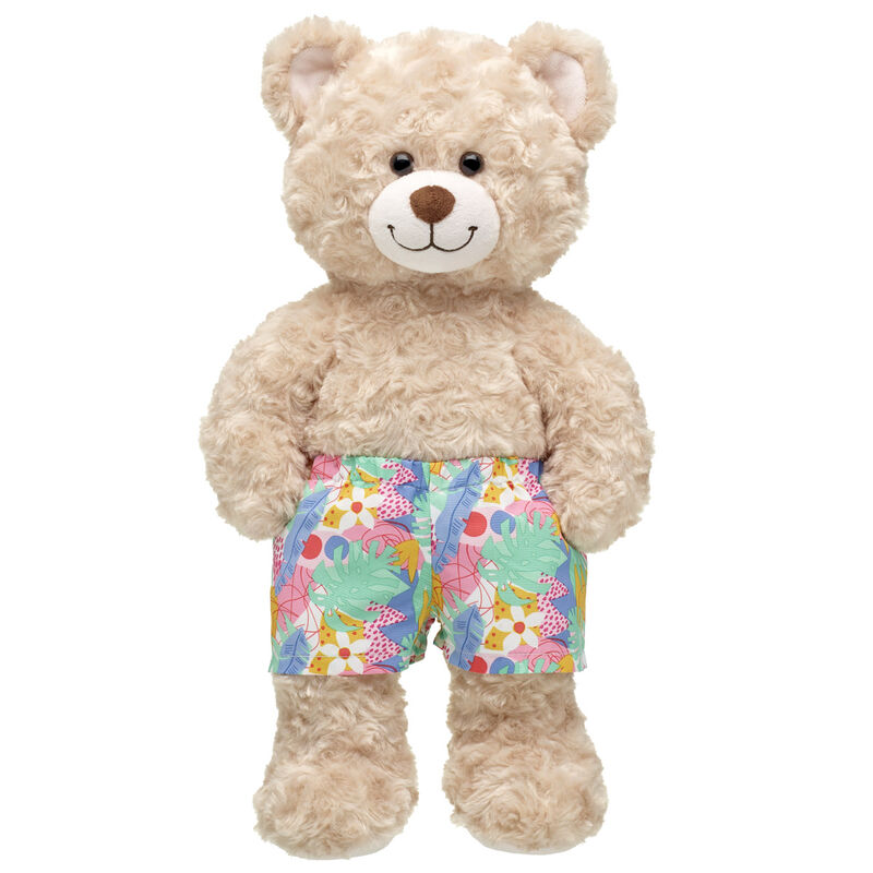 Tropical Swim Trunks for Plush Toys