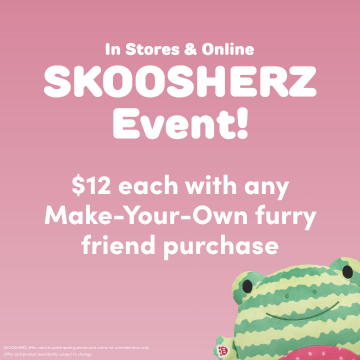 Build-A-Bear® SKOOSHERZ™ | Shop the New Collection