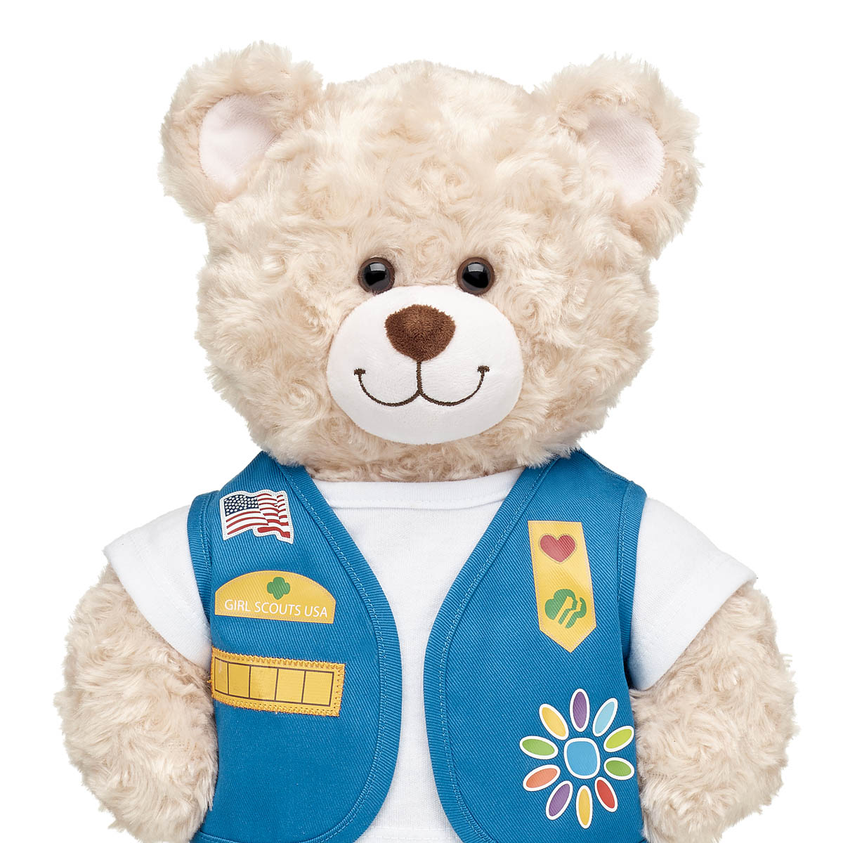 Girl Scout Daisy Uniform Vest for Stuffed Animals | Build-A-Bear®