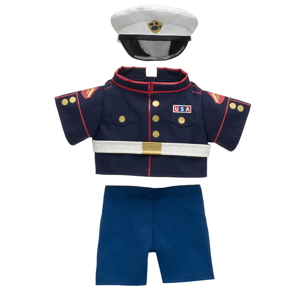 Marine Uniform for Stuffed Animals