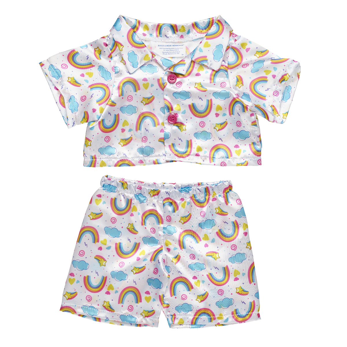 Rainbow PJ Set for Stuffed Animals | Build-A-Bear®