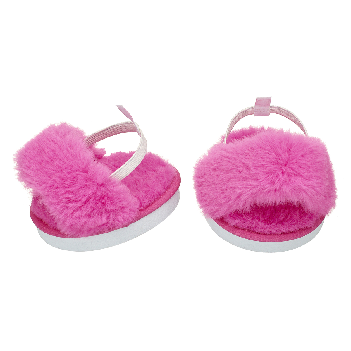 Pink Fuzzy Slippers for Stuffed Animals | Build-A-Bear®
