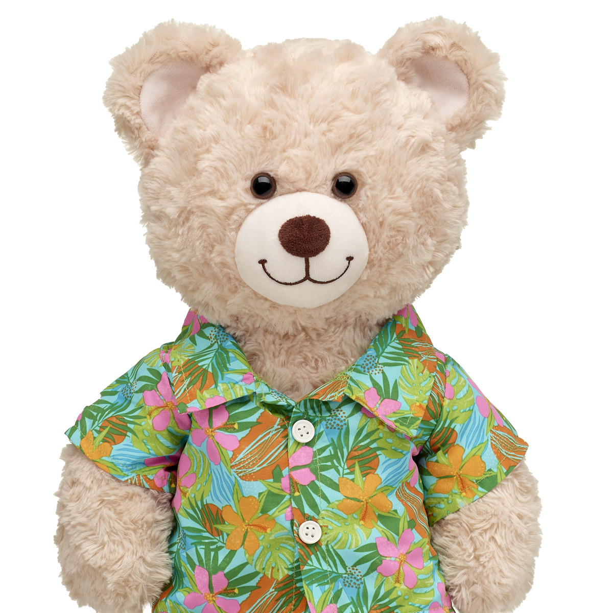 Stuffed Animal Tropical Button-Down Shirt | Build-A-Bear®
