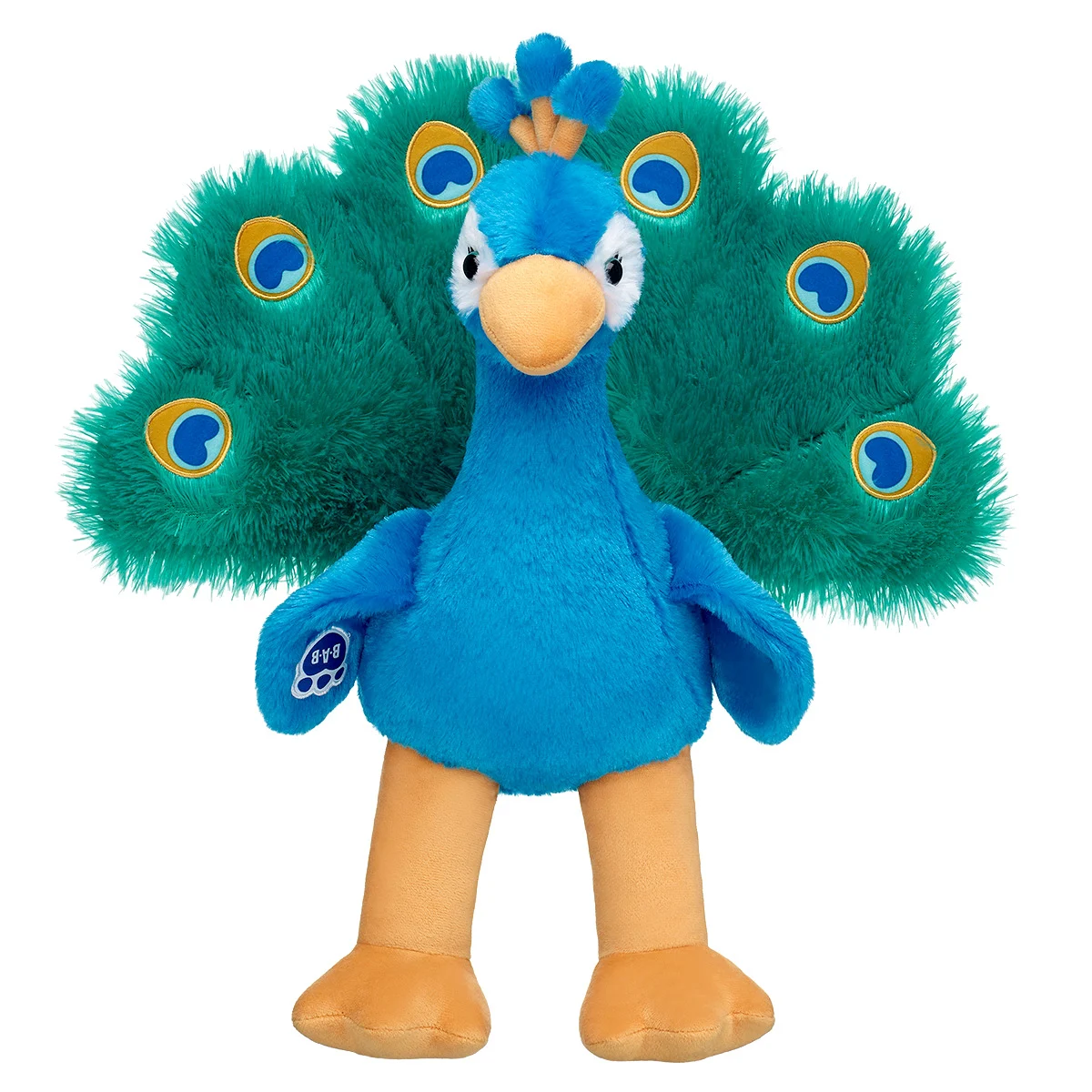 Peacock Stuffed Animal | Build-A-Bear®