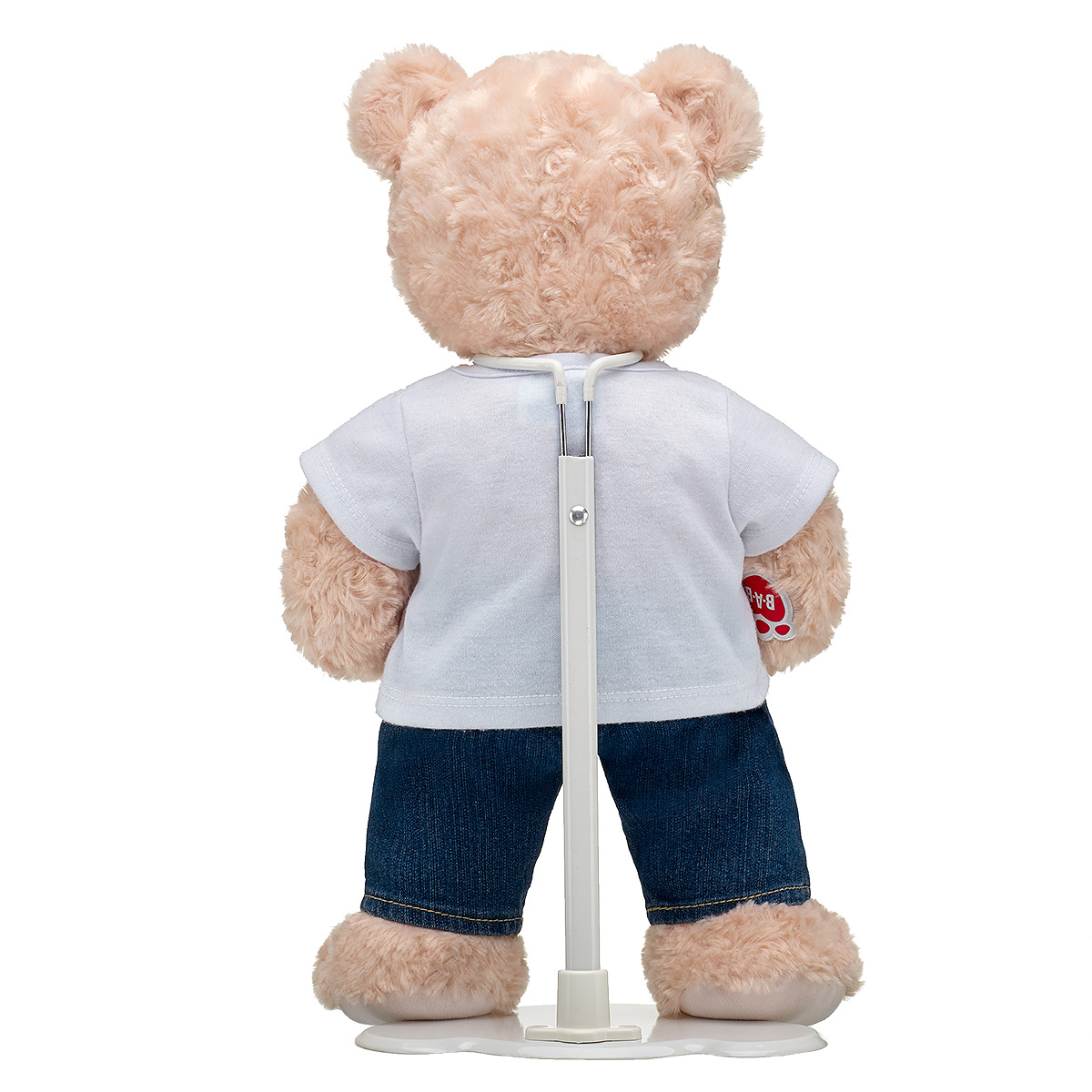 White Bear Stand for Stuffed Animals | Build-A-Bear®