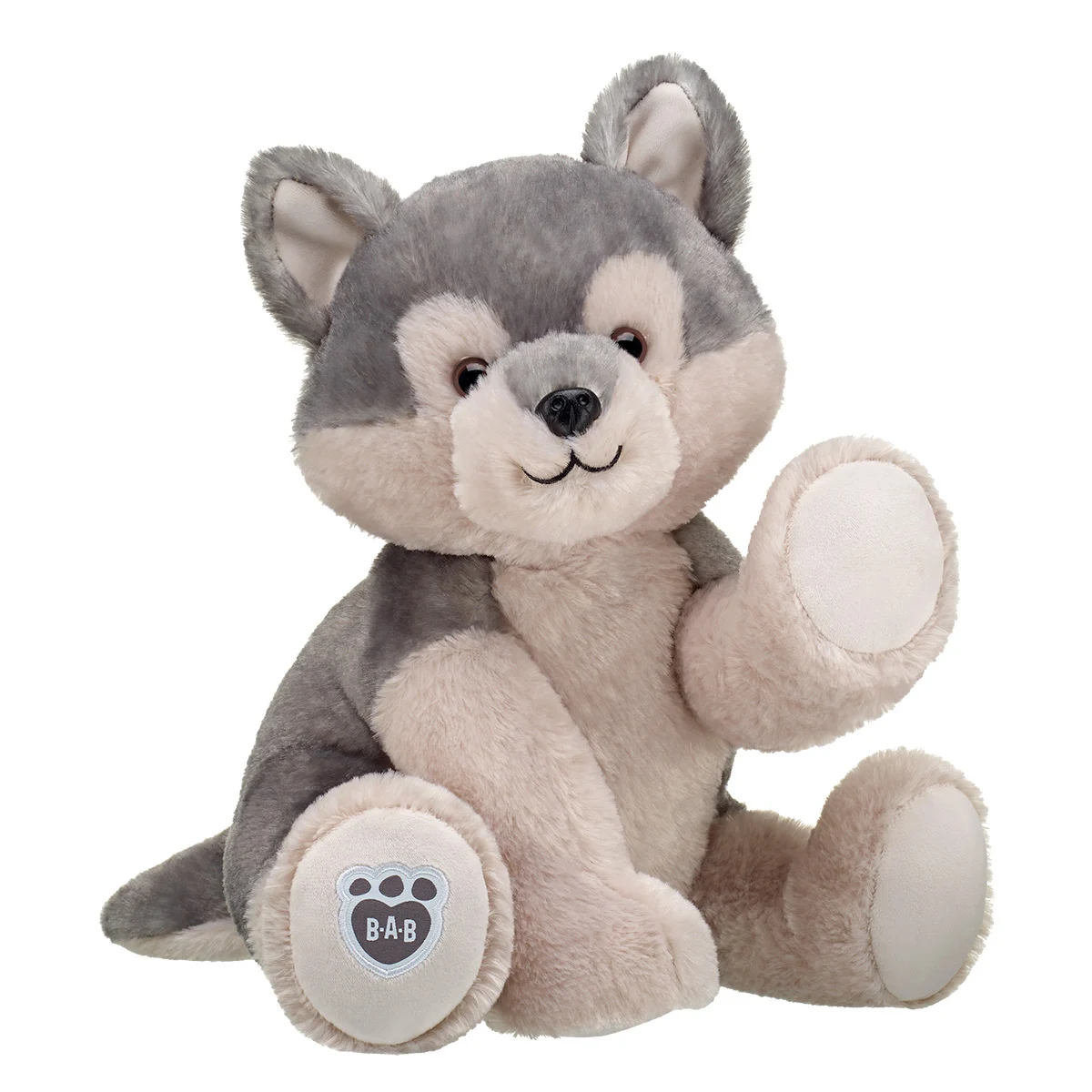 Online-Only Wolf Pup Plush Santa Gift Set | Build-A-Bear®