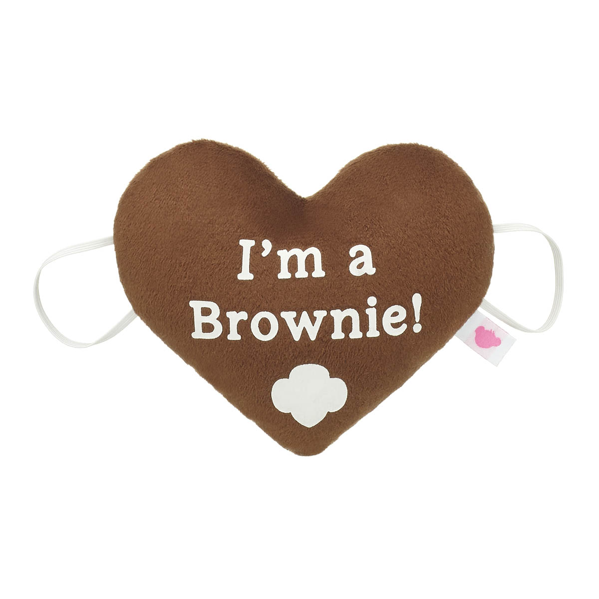 Girl Scout "I'm a Brownie" Heart Wristie for Stuffed Animals | Build-A ...