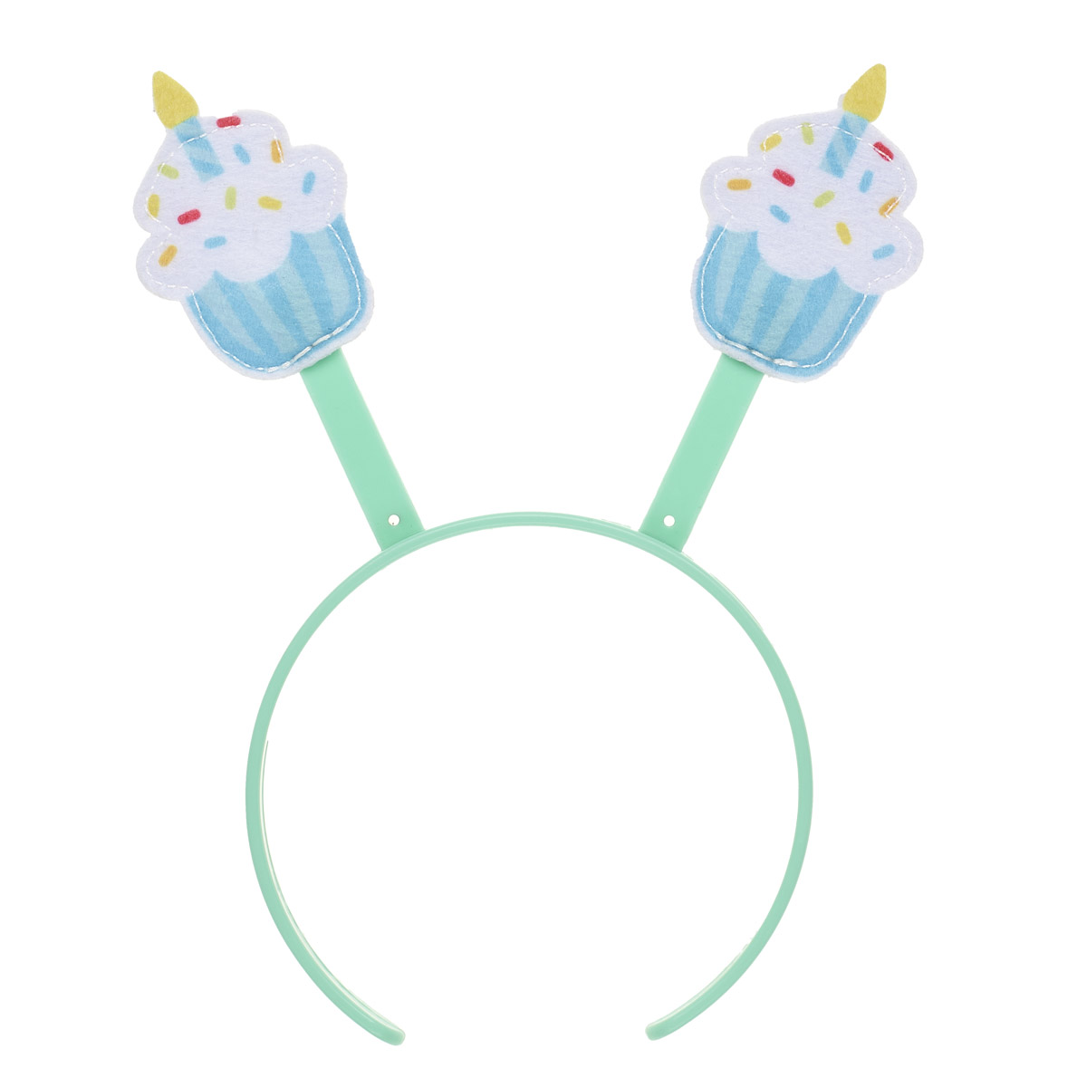 Birthday Cupcake Headband for Plush Toys