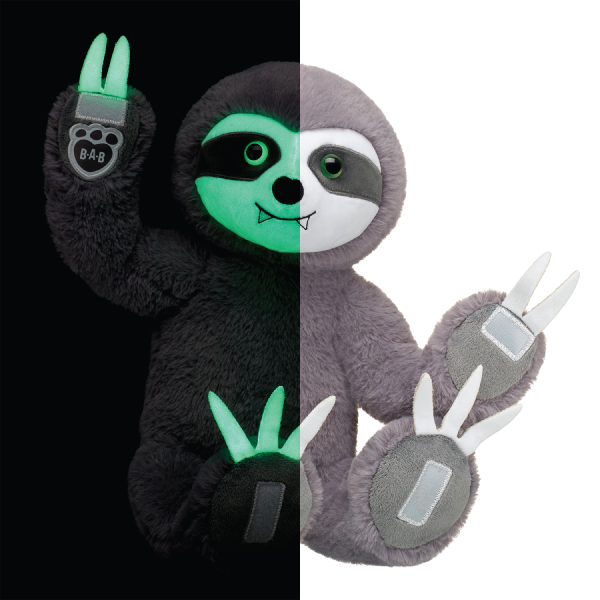 Vampire Glow Sloth Stuffed Animal | Build-A-Bear