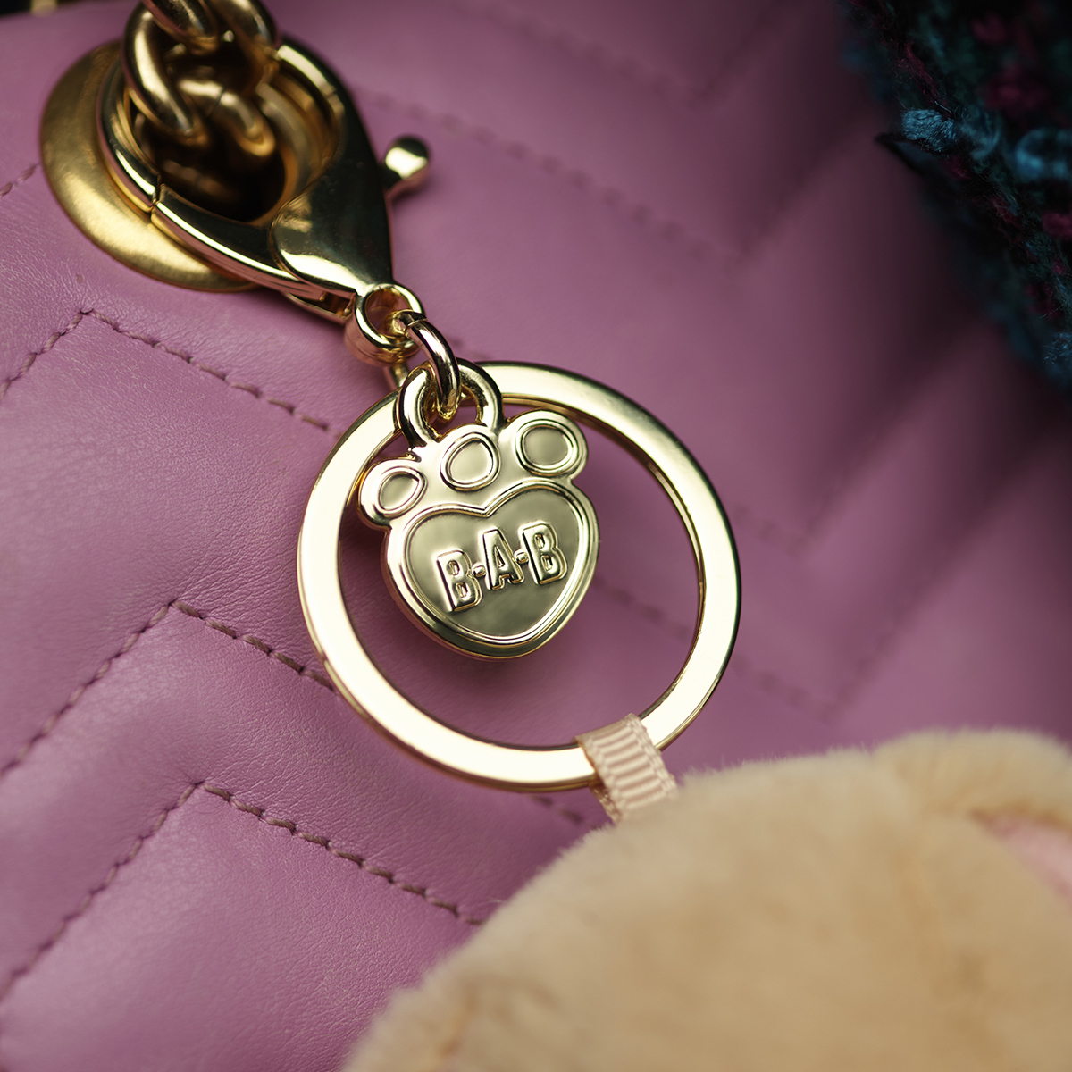 Pawlette Bunny Plush Bag Charm | Build-A-Bear