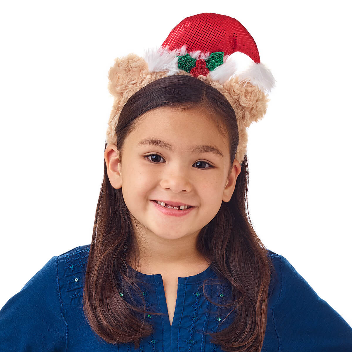 Santa Hat Bear Headband for Kids | Build-A-Bear®