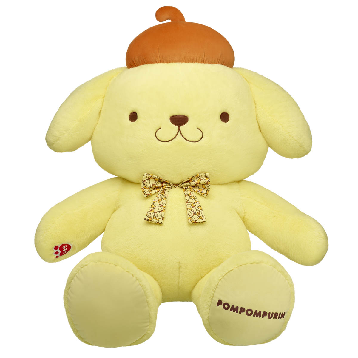 Hello Kitty® and Friends Giant Pompompurin™ Gift Bow | Build-A-Bear®