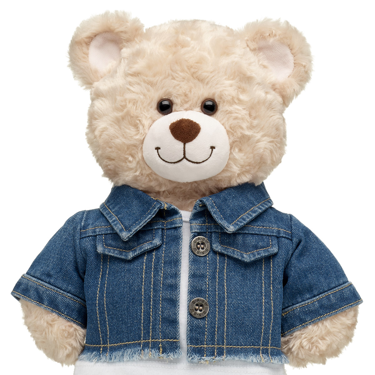 Frayed Denim Jacket for Plush Toys | Build-A-Bear®