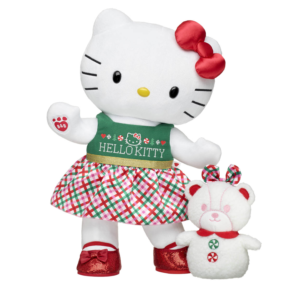 Hello Kitty® and Friends Snowy Tiny Chum Plush | Build-A-Bear®