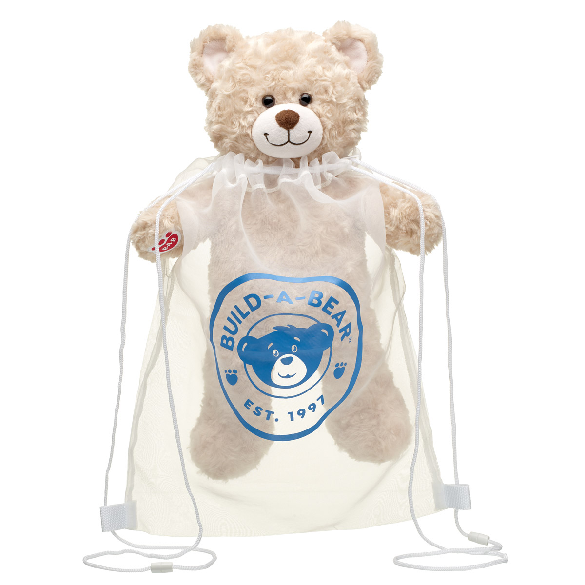 Clear Mesh Stuffed Animal Bear Carrier