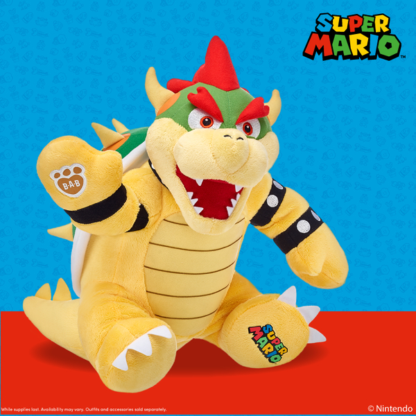Super Mario Bowser Plush | Build-A-Bear