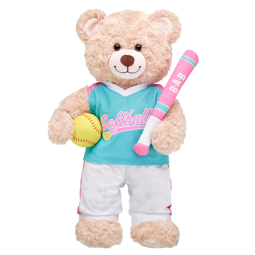 Softball and Bat Set for Stuffed Animals | Shop at Build-A-Bear®