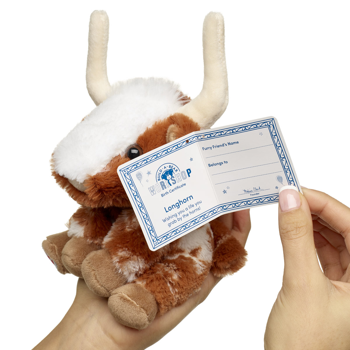 Mini Beans Longhorn Stuffed Animal | Build-A-Bear®