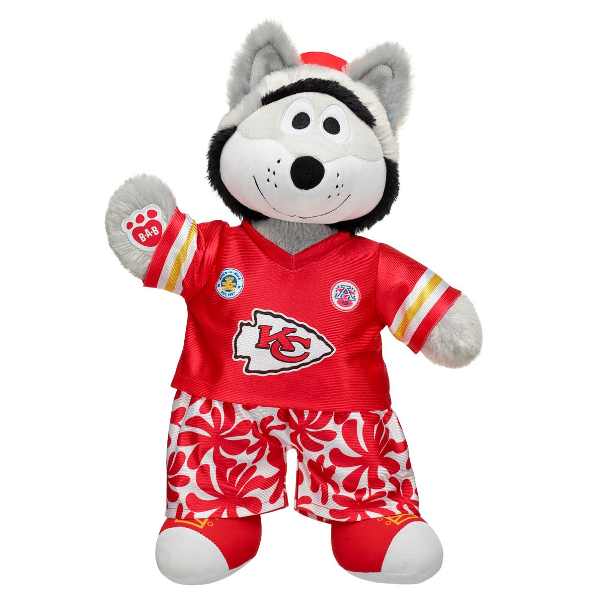KC Wolf Plush for Kansas City Chiefs Fans | Build-A-Bear®