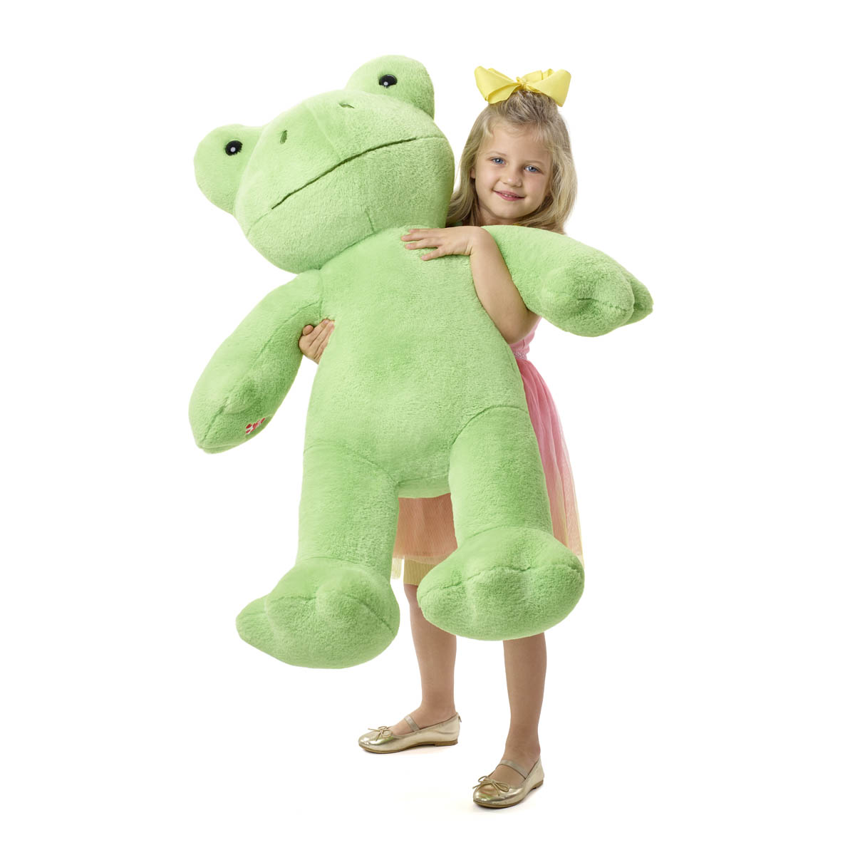 Spring Green Giant Plush Frog | Build-A-Bear WorkshopÂ®