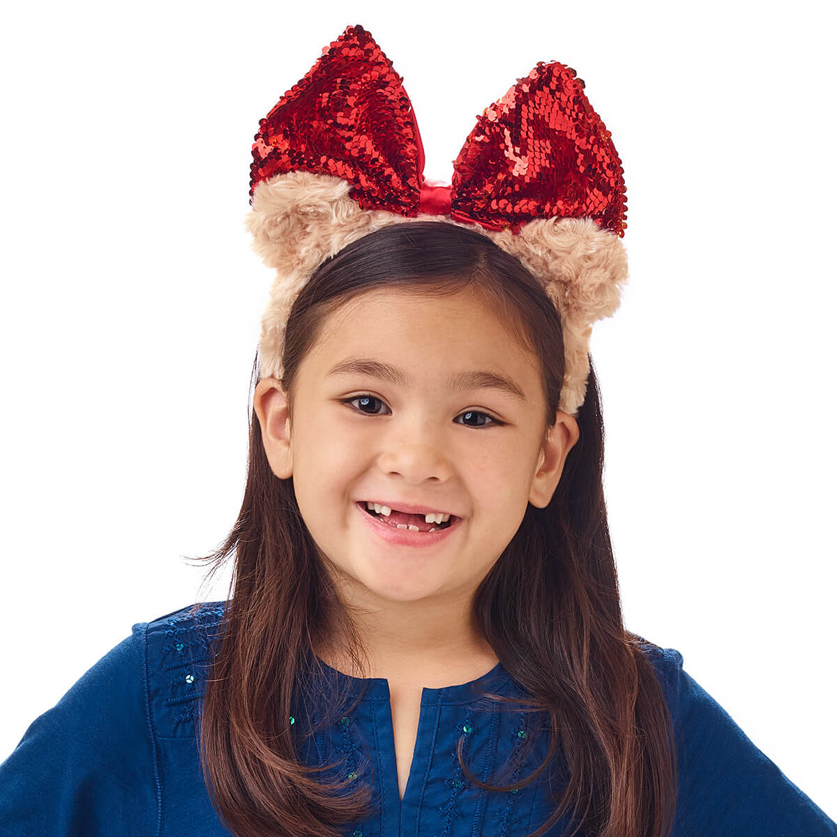 Sequin Bow Bear Headband for Kids | Build-A-Bear®
