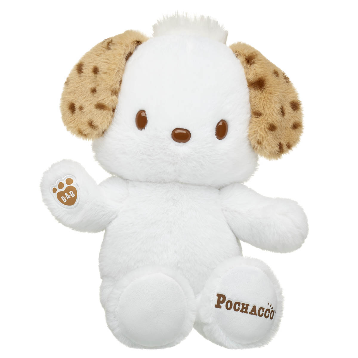 Sanrio® Chocolate Chip Pochacco™ Plush | Build-A-Bear®