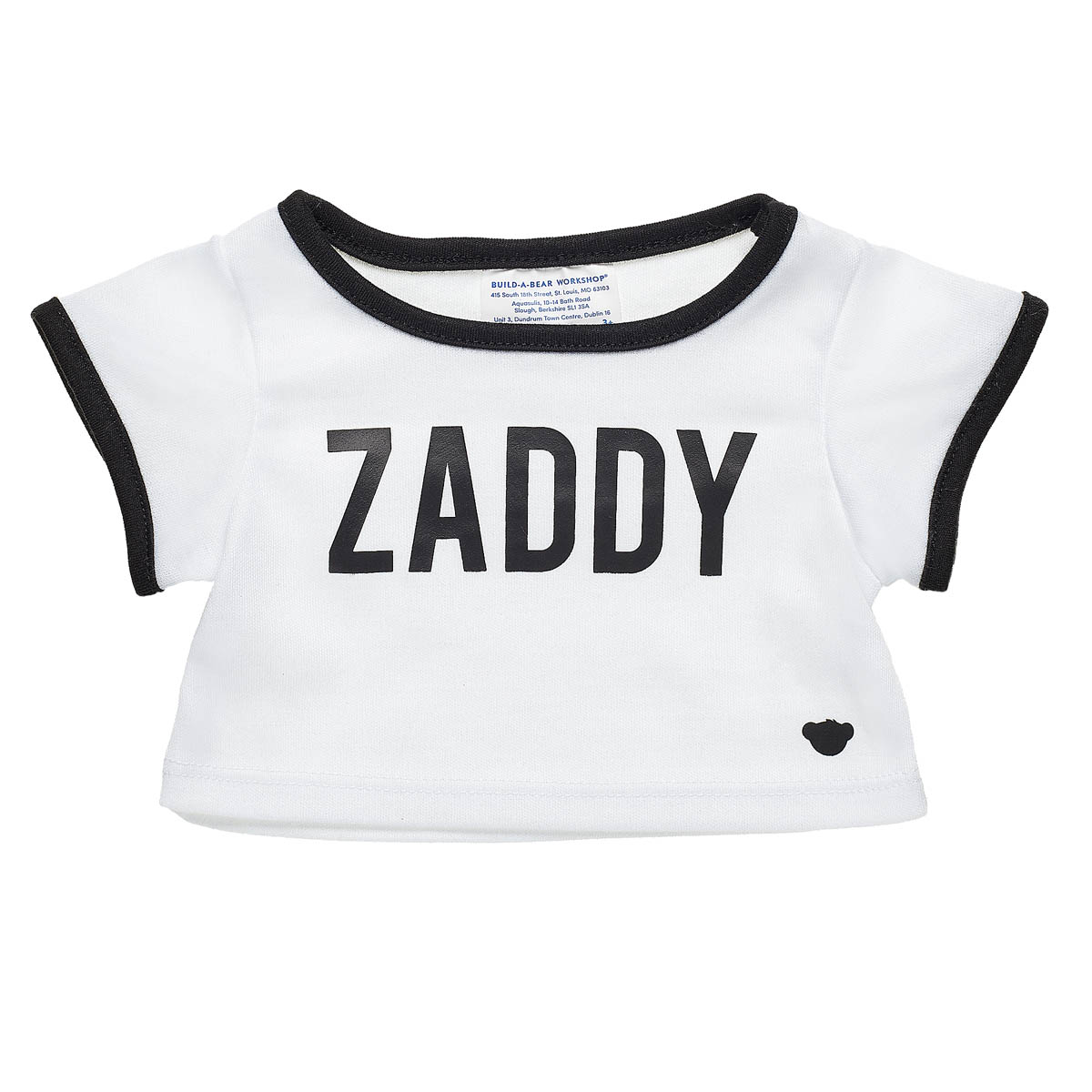 Online Exclusive "Zaddy" T-Shirt for Stuffed Animals | Build-A-Bear®