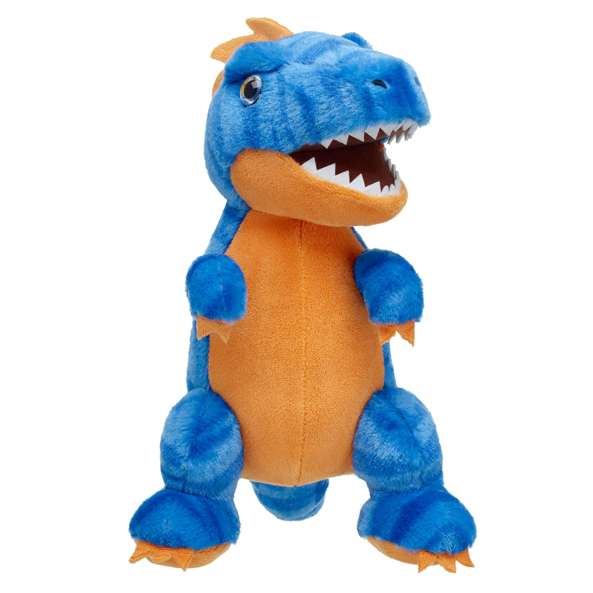 Blue T-Rex Plush | Shop Blue Stripes T-Rex at Build-A-Bear®